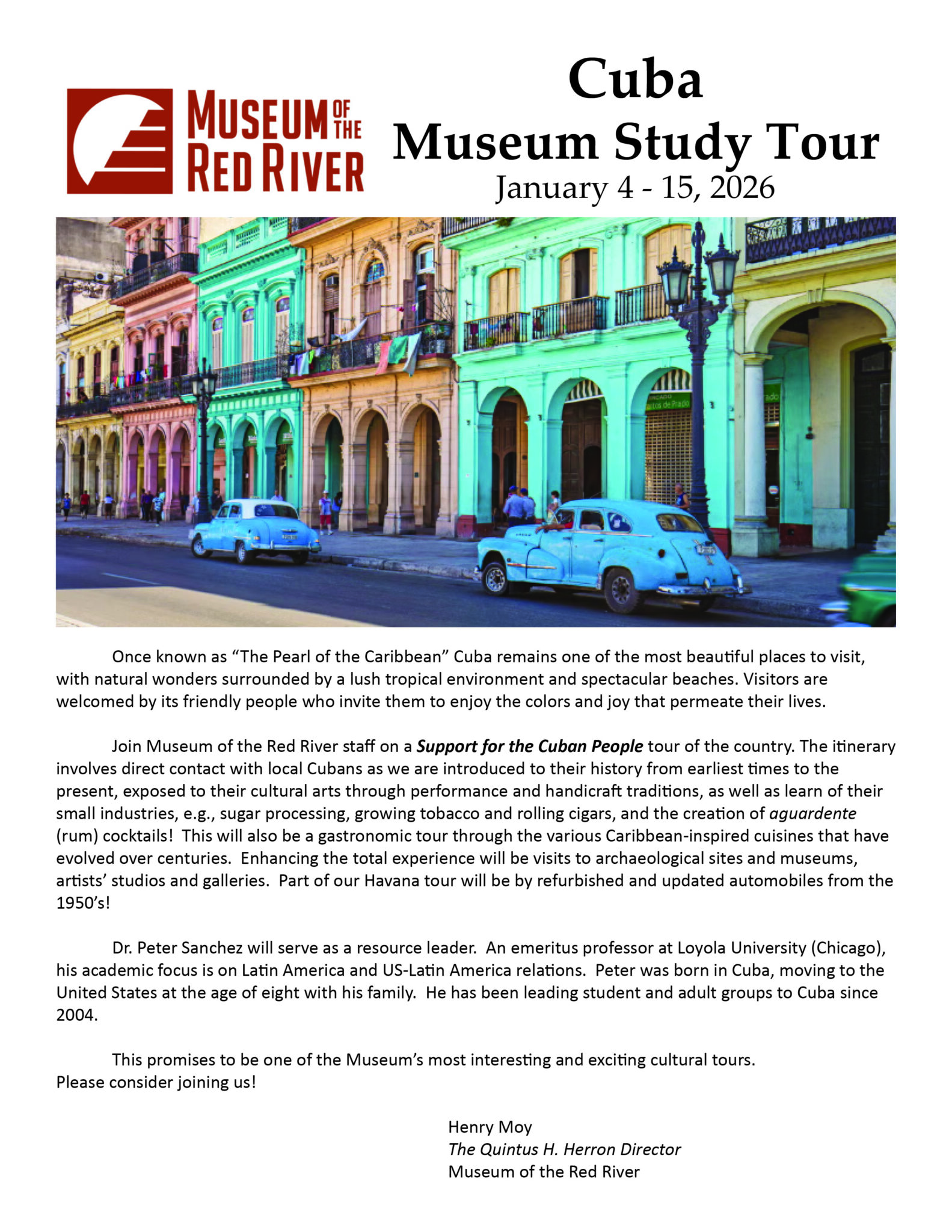 Cuba Museum Study Tour – Museum of the Red River